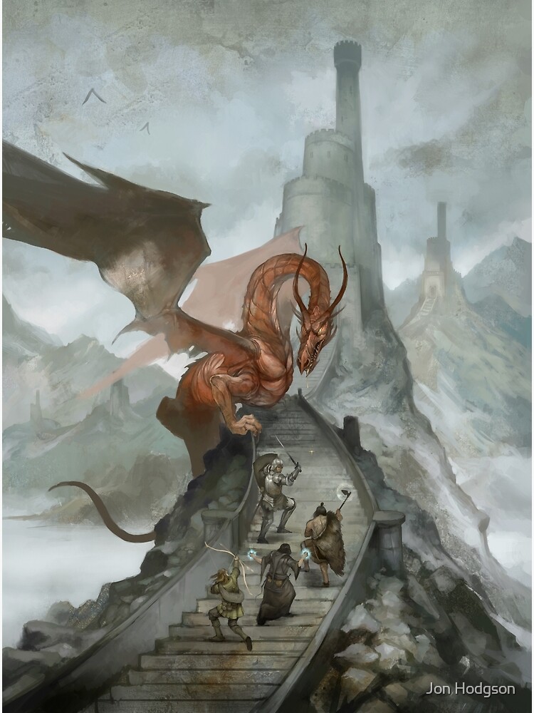 "Roll for Initiative" Poster for Sale by jonnyhodgsonart | Redbubble