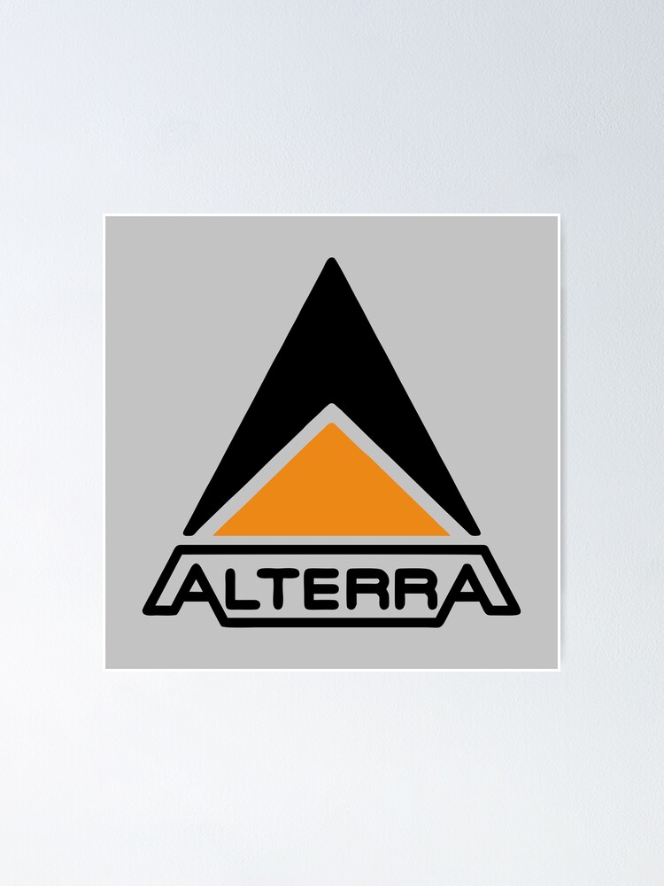 "Alterra Logo" Poster for Sale by torture | Redbubble