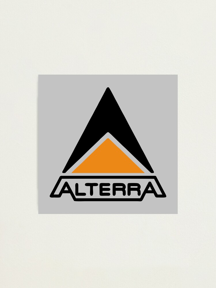 "Alterra Logo" Photographic Print for Sale by torture | Redbubble