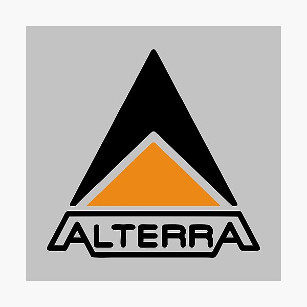 "Alterra Logo" Photographic Print for Sale by torture | Redbubble