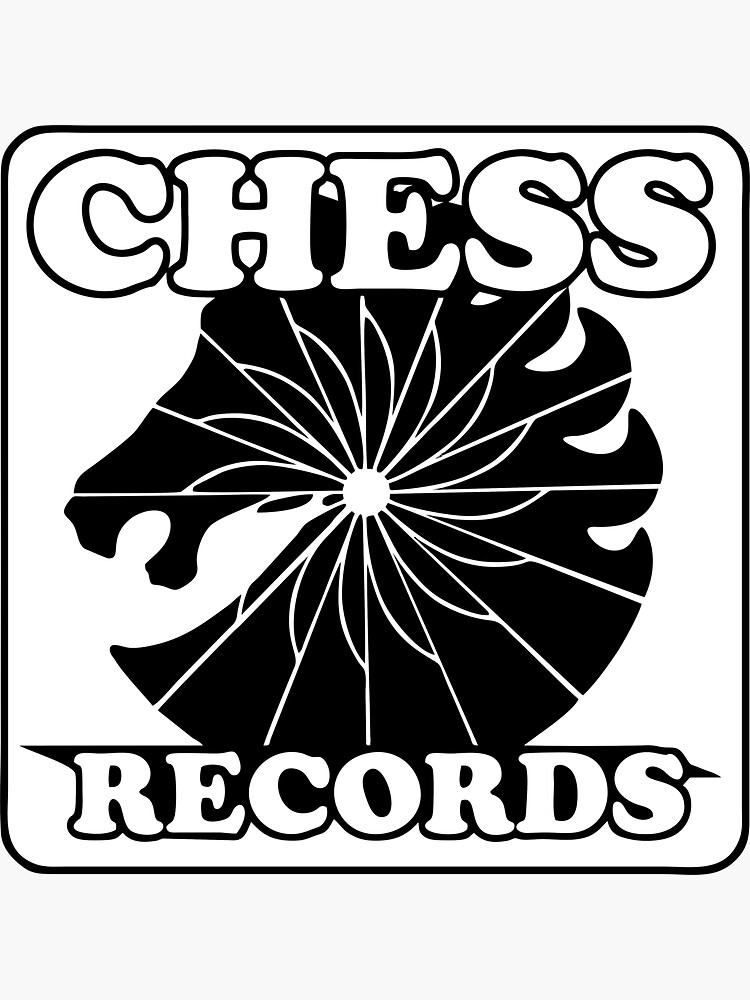 "Chess Records" Sticker by jaluvid | Redbubble
