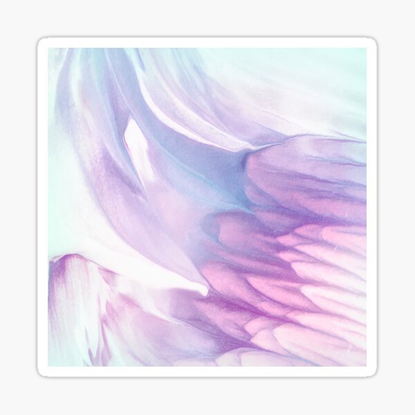 "On The Wings Of Angels" Sticker for Sale by Amanda-Lakey | Redbubble