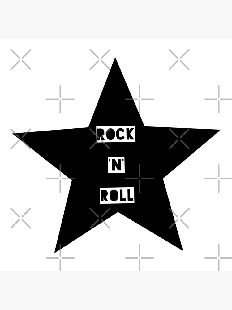 "Rock 'n' Roll Star" Art Print by BrambleBox | Redbubble