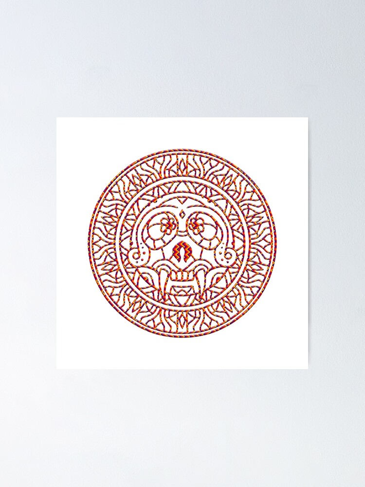 "Vampire Skull Mandala" Poster for Sale by Art-Frankenberg | Redbubble