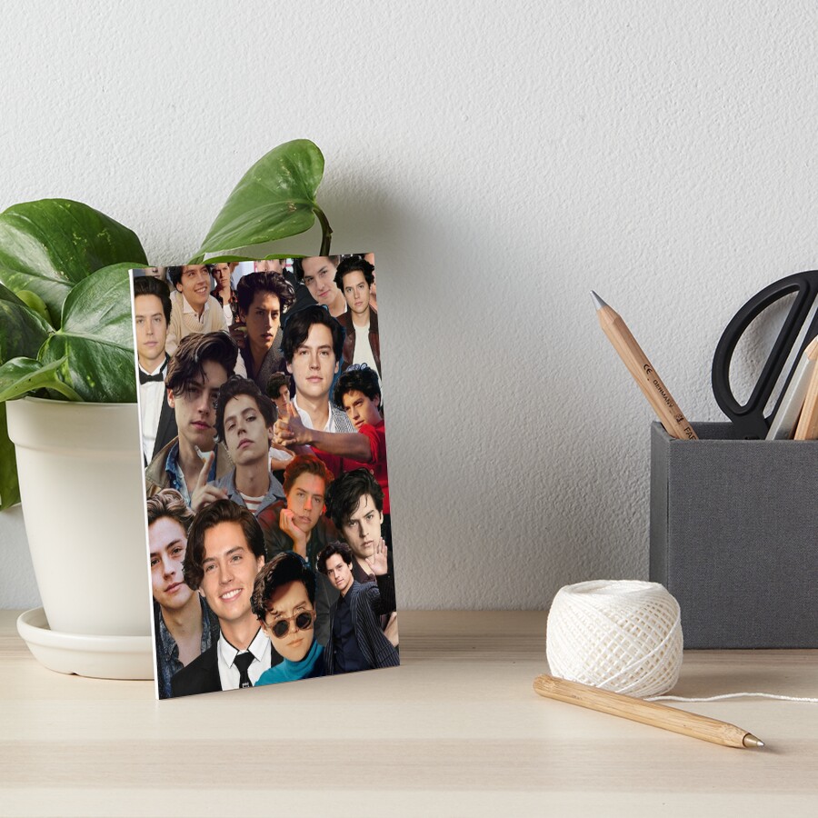 "Cole Sprouse Collage" Art Board Print by mnmrelz | Redbubble