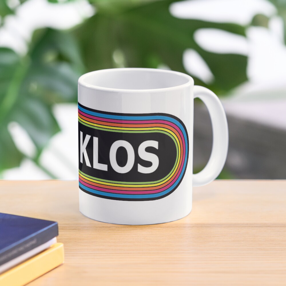 "KLOS" Sticker for Sale by ZombeeMunkee | Redbubble