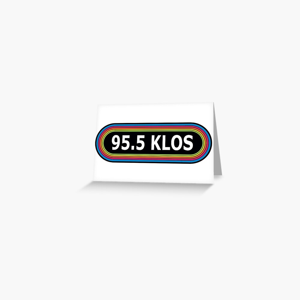 "KLOS" Sticker for Sale by ZombeeMunkee | Redbubble