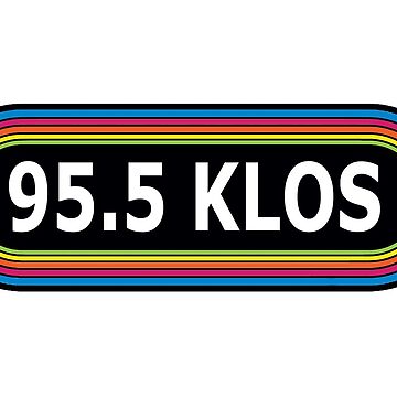 "KLOS" Sticker for Sale by ZombeeMunkee | Redbubble