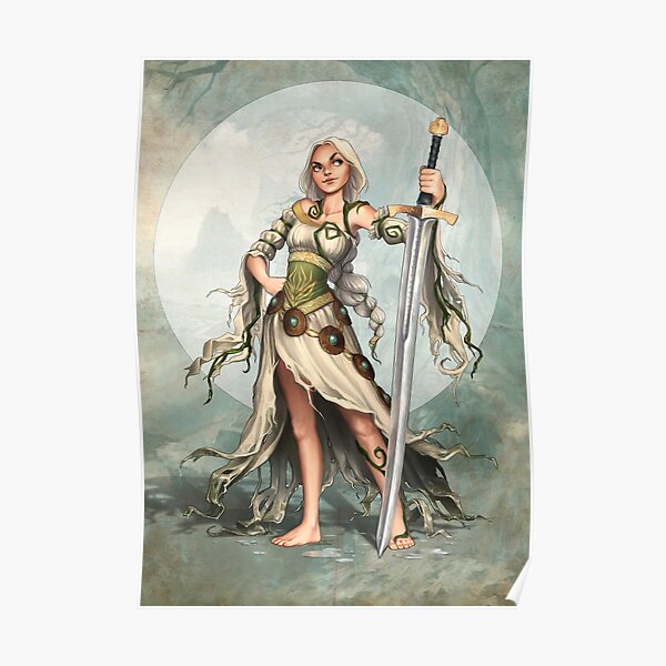 "Evienne - Fable Legend" Poster by Horcos | Redbubble