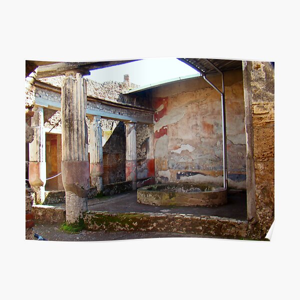 "Pompeii Fish Market 79AD" Poster by EuropaPhoto | Redbubble