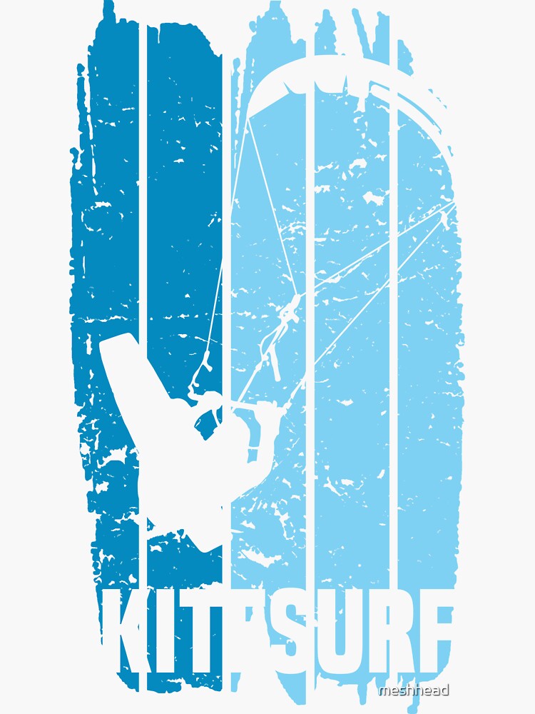 "Kitesurfing Kitesurf Kitesurfing" Sticker for Sale by meshhead | Redbubble