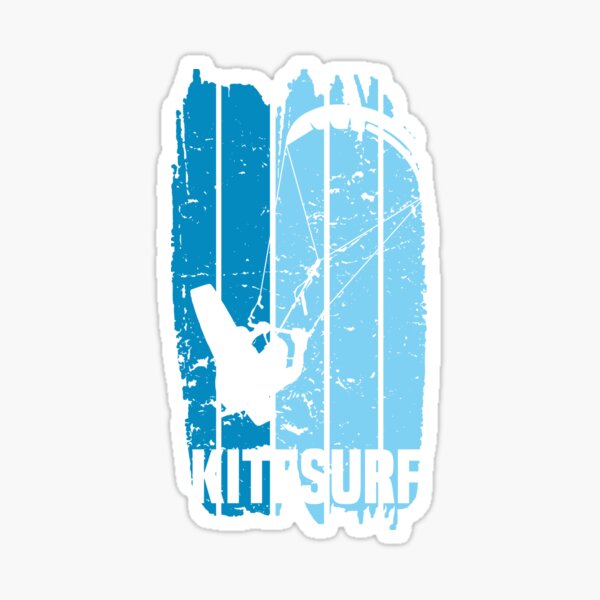 "Kitesurfing Kitesurf Kitesurfing" Sticker for Sale by meshhead | Redbubble