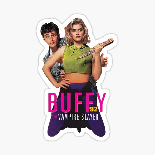 "Buffy the Vampire Slayer" Sticker for Sale by ConnorMcKee | Redbubble