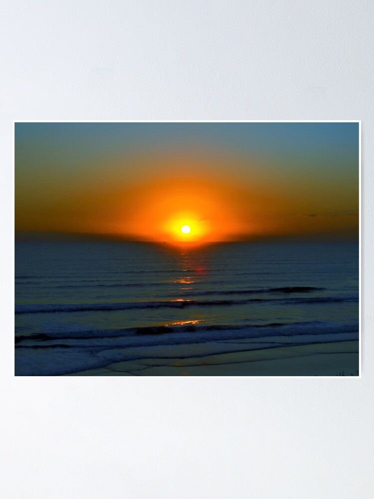 "Sinking Sunset" Poster by DonnaM | Redbubble