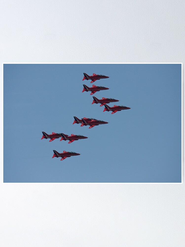 "Red Arrows" Poster for Sale by jon77lees | Redbubble
