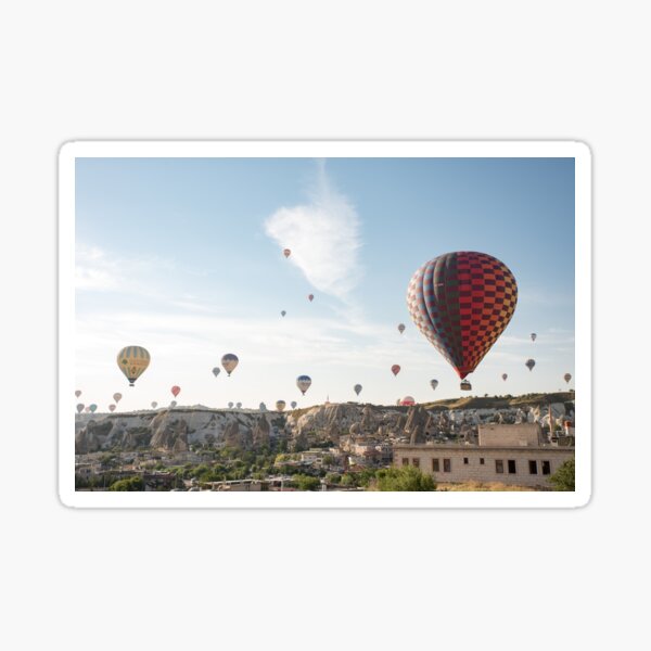 "Daily Descent - Cappadocia" Sticker for Sale by TRVLR | Redbubble