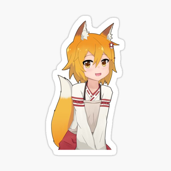 "Senko san" Sticker for Sale by BroDann | Redbubble