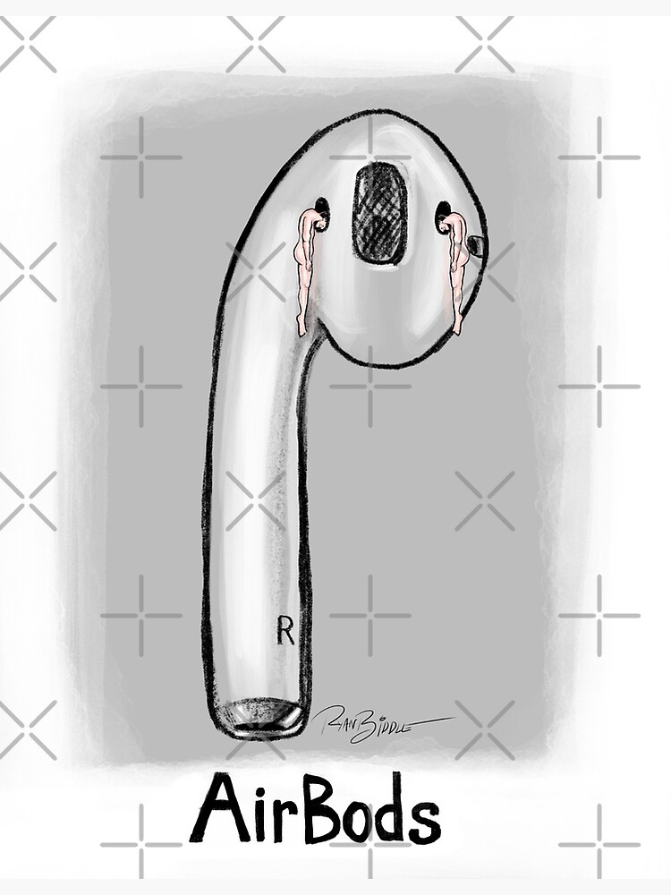 "Airpods " Poster by ryanbiddle | Redbubble
