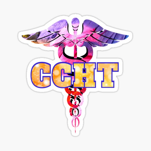 "CCHT Dialysis Tech Colorful Design" Sticker for Sale by Midlife50 ...