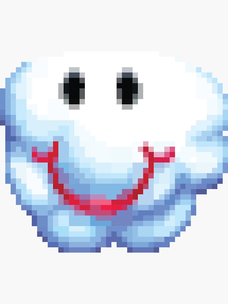 "Randall the Cloud" Sticker for Sale by Underbridge | Redbubble