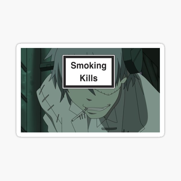 "Smoking Kills" Sticker by saintiro | Redbubble