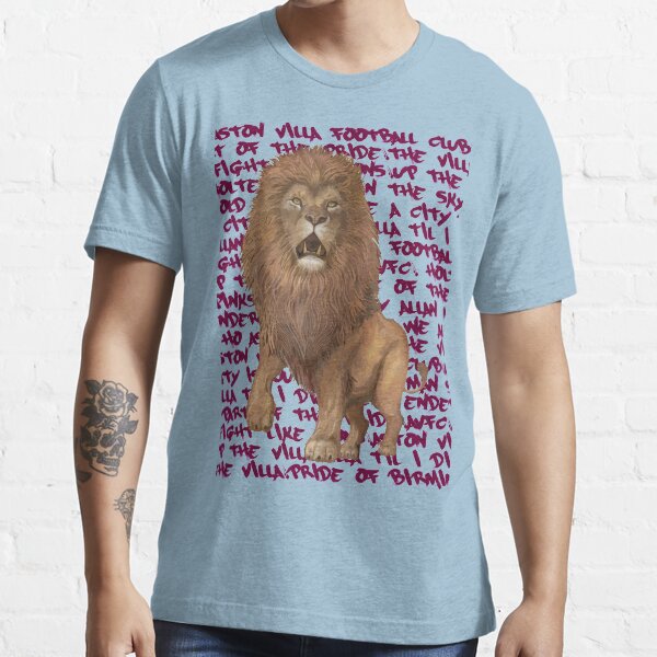 "Rampant Lion AVFC" T-shirt for Sale by fkndka | Redbubble | aston ...