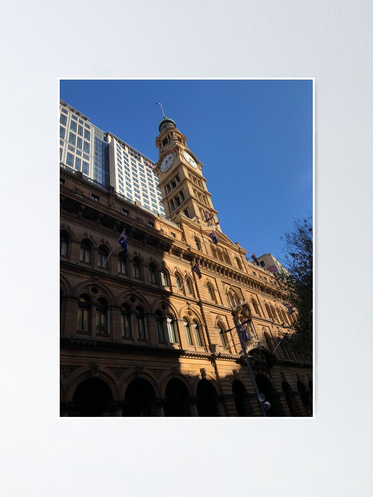 "Sydney General Post Office Building" Poster by hgg1 | Redbubble