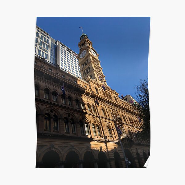 "Sydney General Post Office Building" Poster by hgg1 | Redbubble