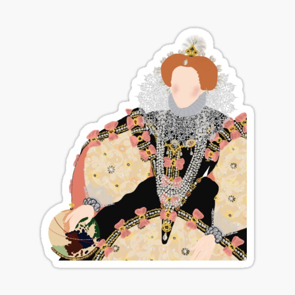 "Queen Elizabeth I " Sticker by mrsakon96 | Redbubble