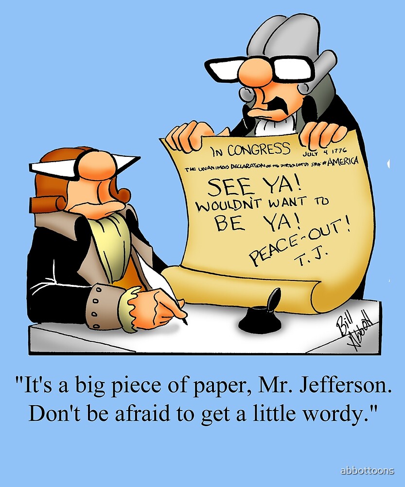 "Funny July 4th Independence Day Humor" by abbottoons | Redbubble