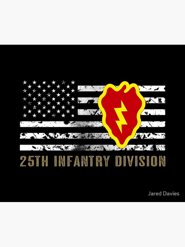 "25th Infantry Division (Distressed Flag)" Throw Blanket for Sale by ...