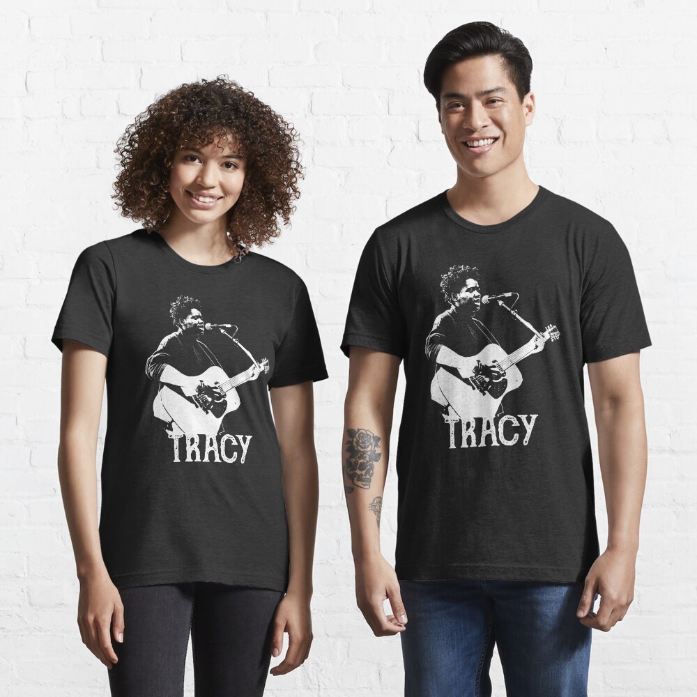 "Tracy - White Stencil" T-shirt for Sale by fontastic | Redbubble ...
