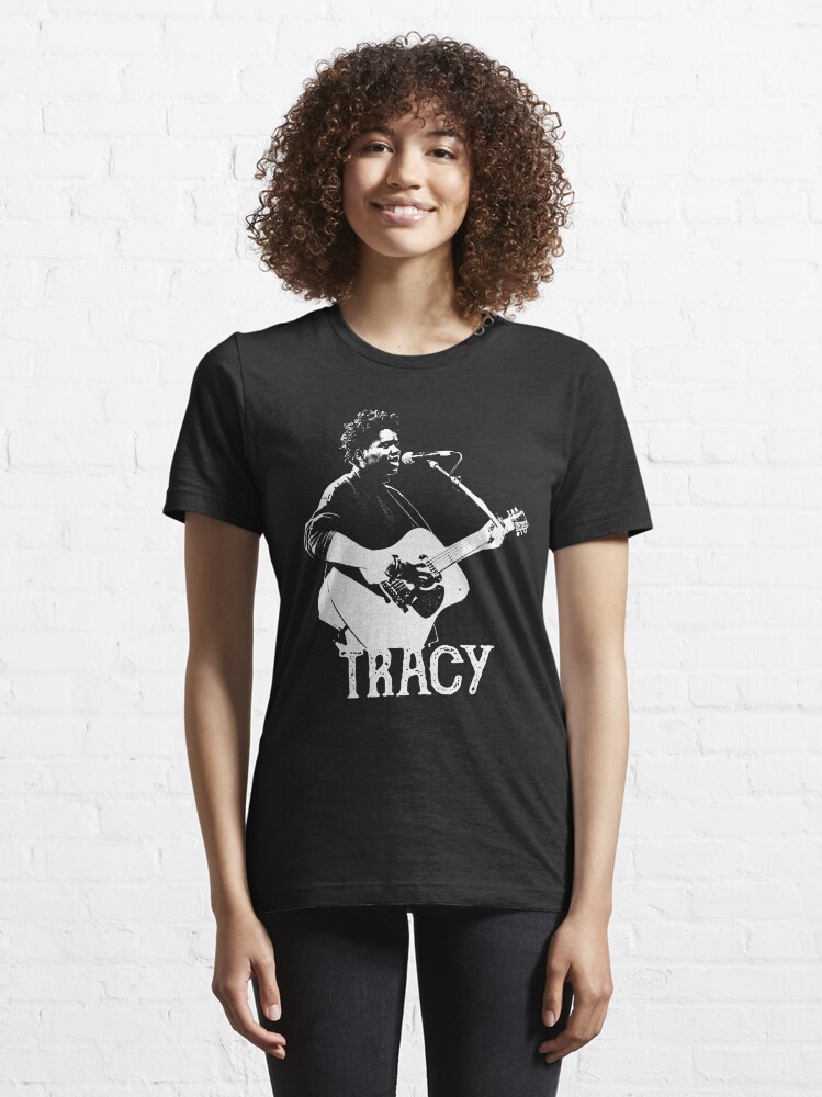 "Tracy - White Stencil" T-shirt for Sale by fontastic | Redbubble ...