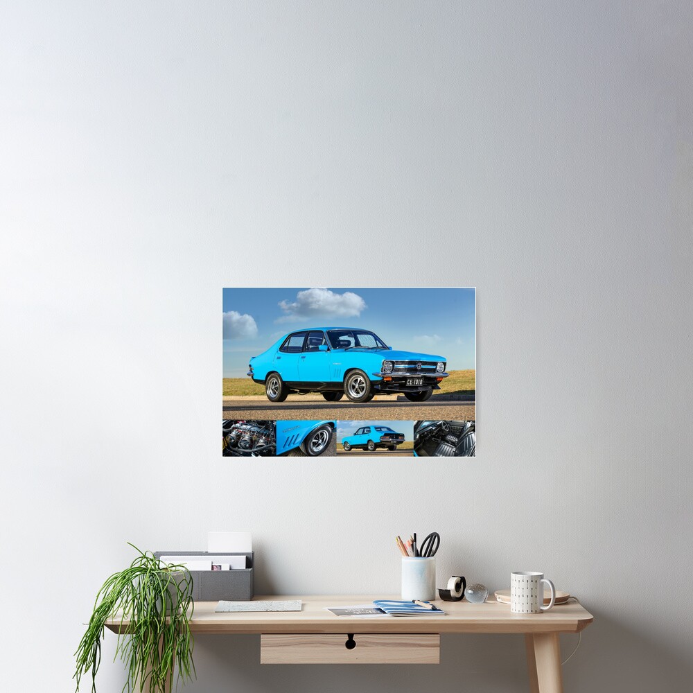 "Chris Economides' Holden LC Torana" Poster by HoskingInd | Redbubble