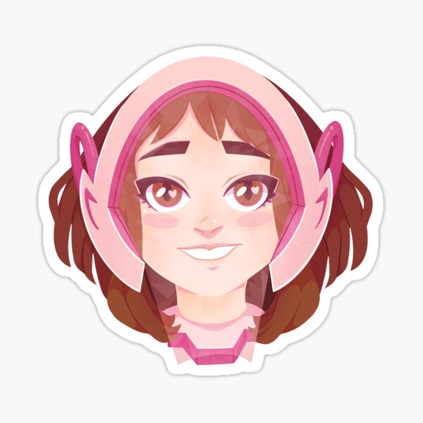 "Pastel Cutie Uravity" Sticker by nekodoodle | Redbubble
