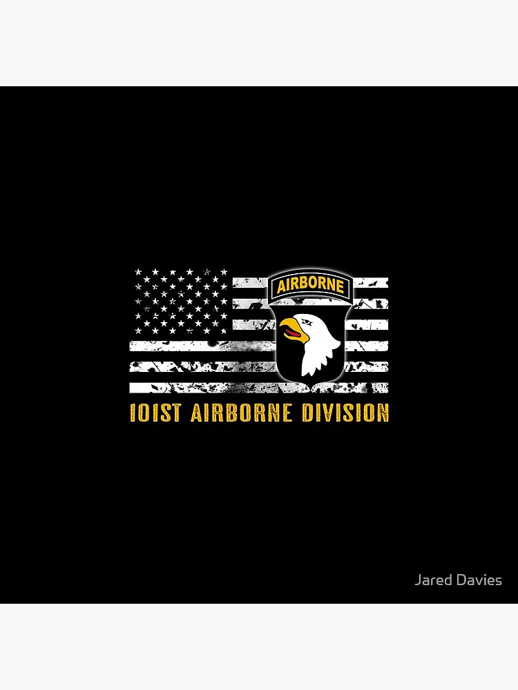 "101st Airborne Division (Distressed Flag)" Art Print for Sale by ...