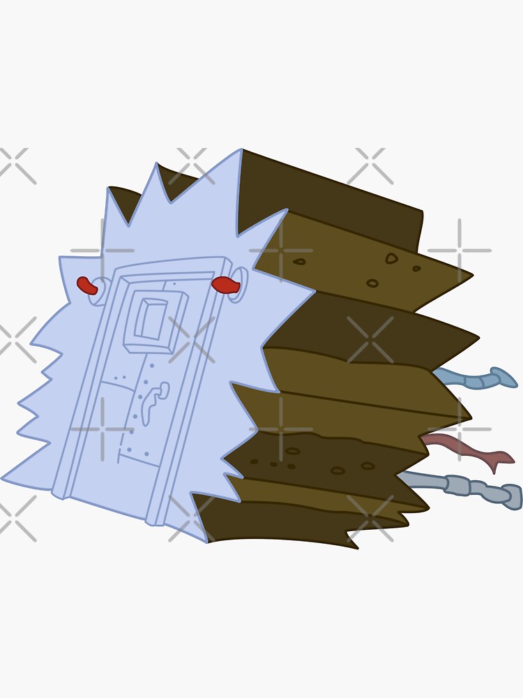 "SpongeBob's Time Machine" Sticker for Sale by 90sOE | Redbubble