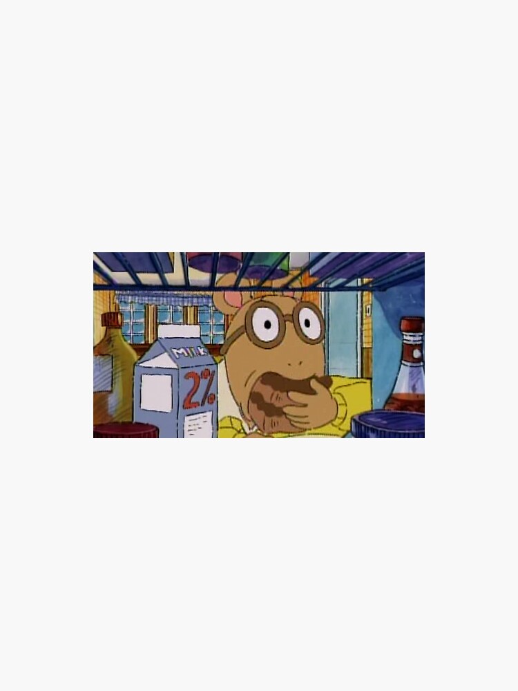 "arthur shovin cake in his mouth PBS Kids Arthur cartoon tv show ...