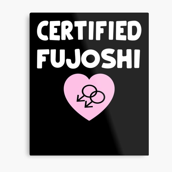 Lámina metálica «Certificado Fujoshi - Para el Yaoi Obsesionado Fangirl ...
