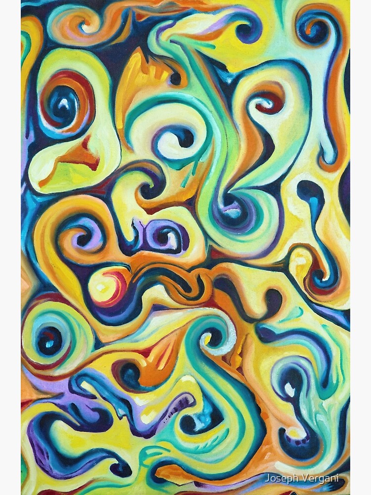 "Swirl of life" Poster by verganiart | Redbubble