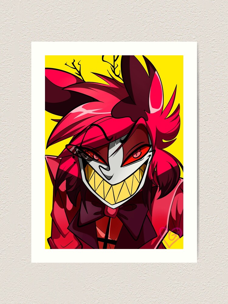 "Smiling Alastor" Art Print for Sale by gwi-xx | Redbubble
