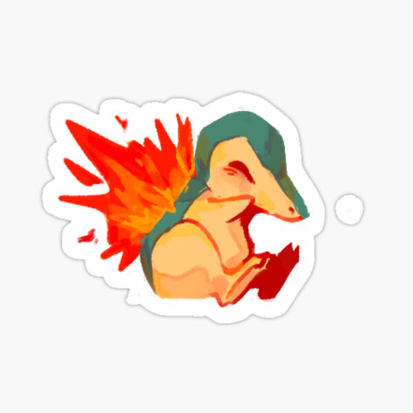 Cyndaquil Stickers | Redbubble