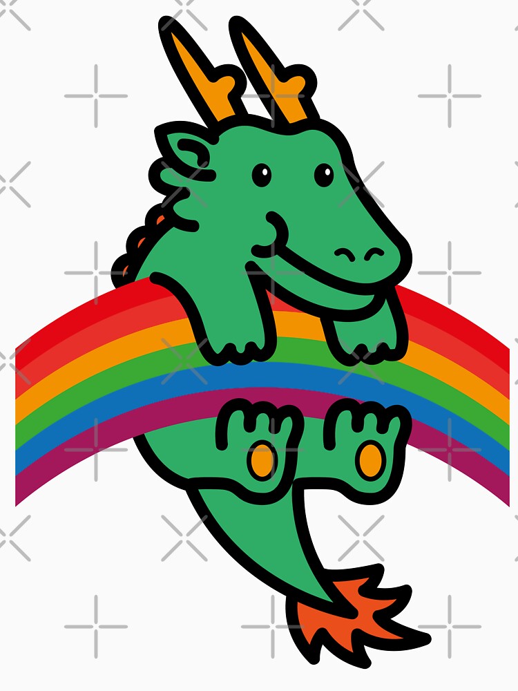 "Derpy Dragon" T-shirt for Sale by Kelly12345 | Redbubble | dragon t ...