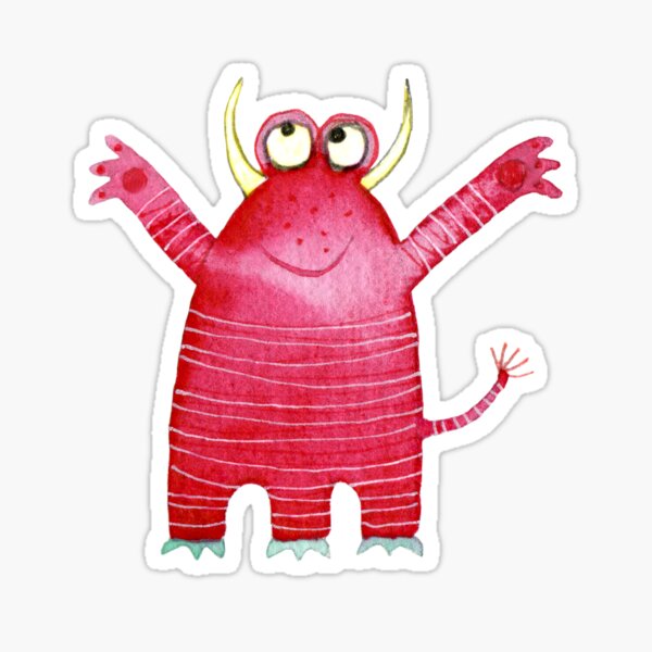 "Monster Mavis" Sticker for Sale by squirrell | Redbubble
