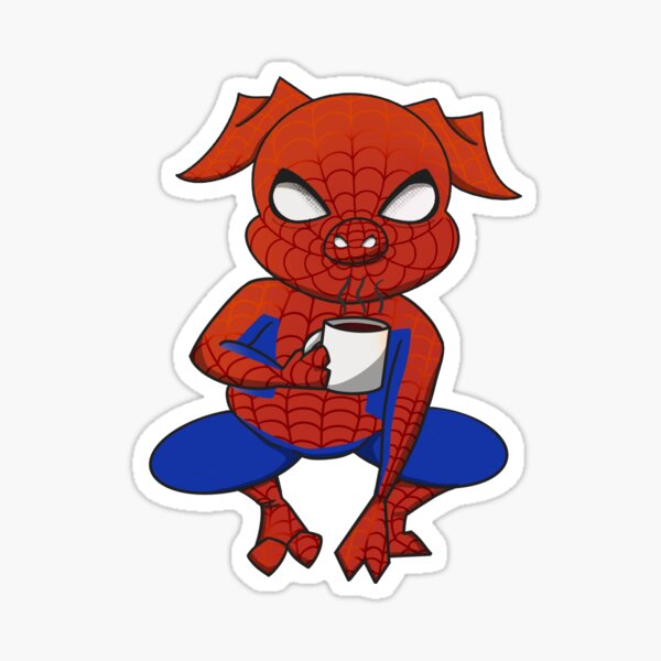 "Peter B. Porker" Sticker for Sale by Nami-Vianna | Redbubble