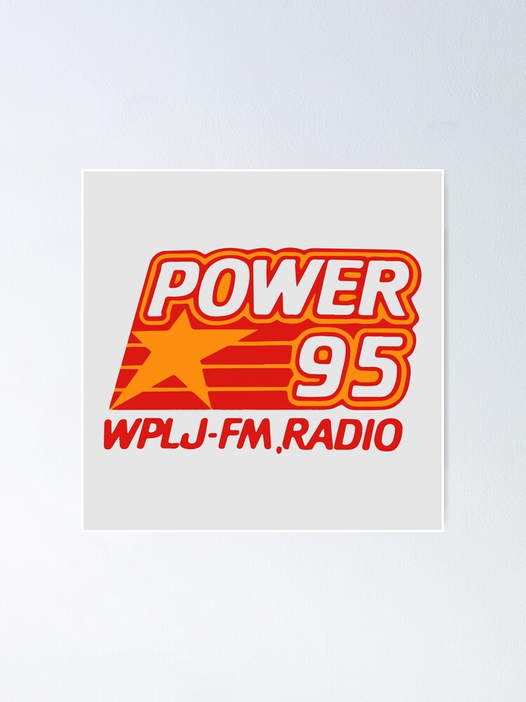 "WPLJ" Poster for Sale by DeadRight | Redbubble