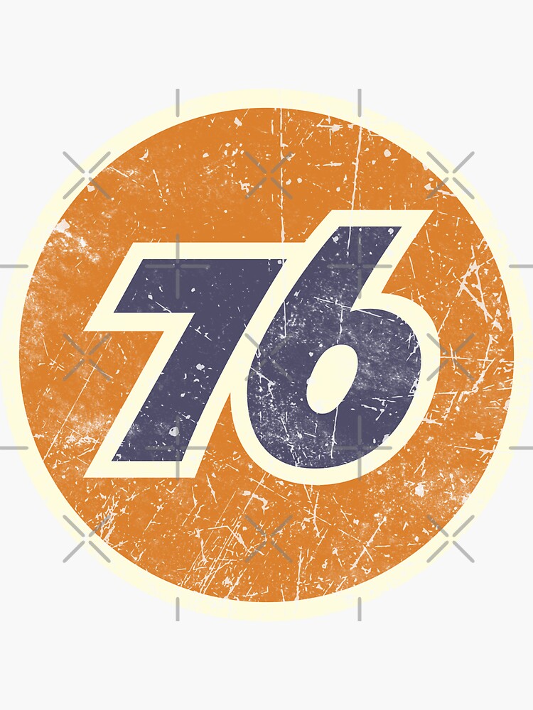 "76 Oil Union Vintage" Sticker for Sale by quark | Redbubble