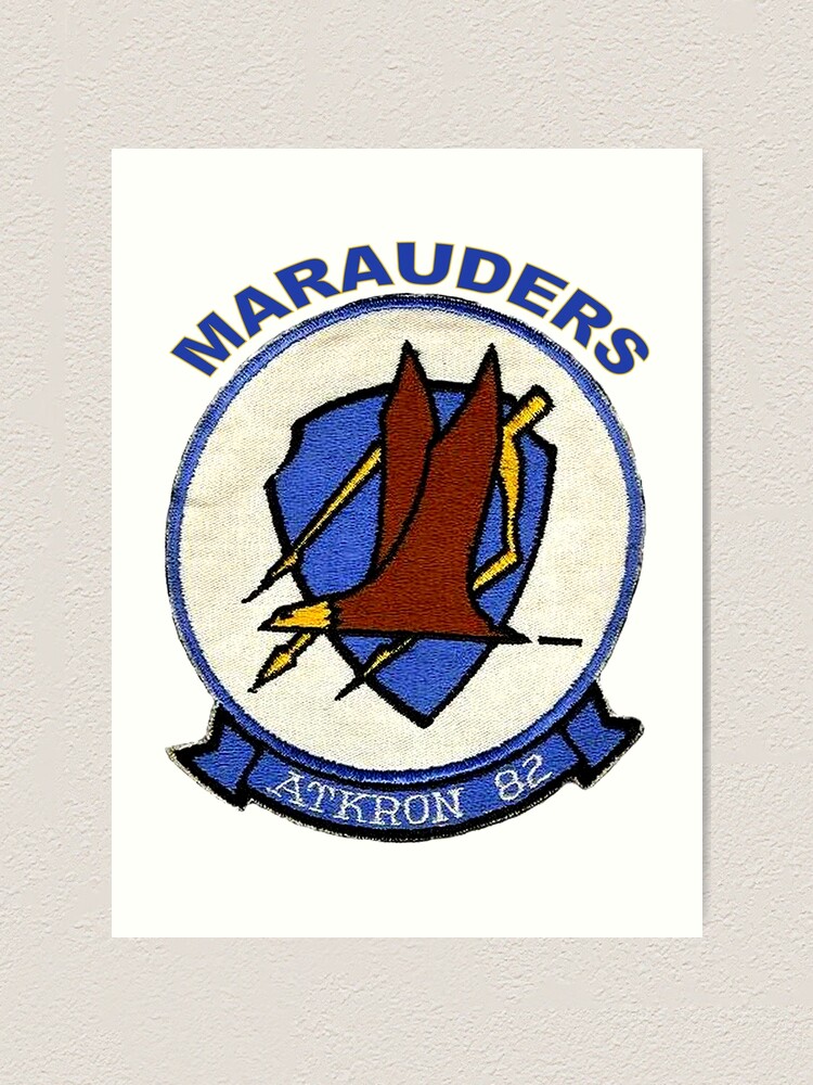 "VA-82 Marauders Patch" Art Print for Sale by Quatrosales | Redbubble