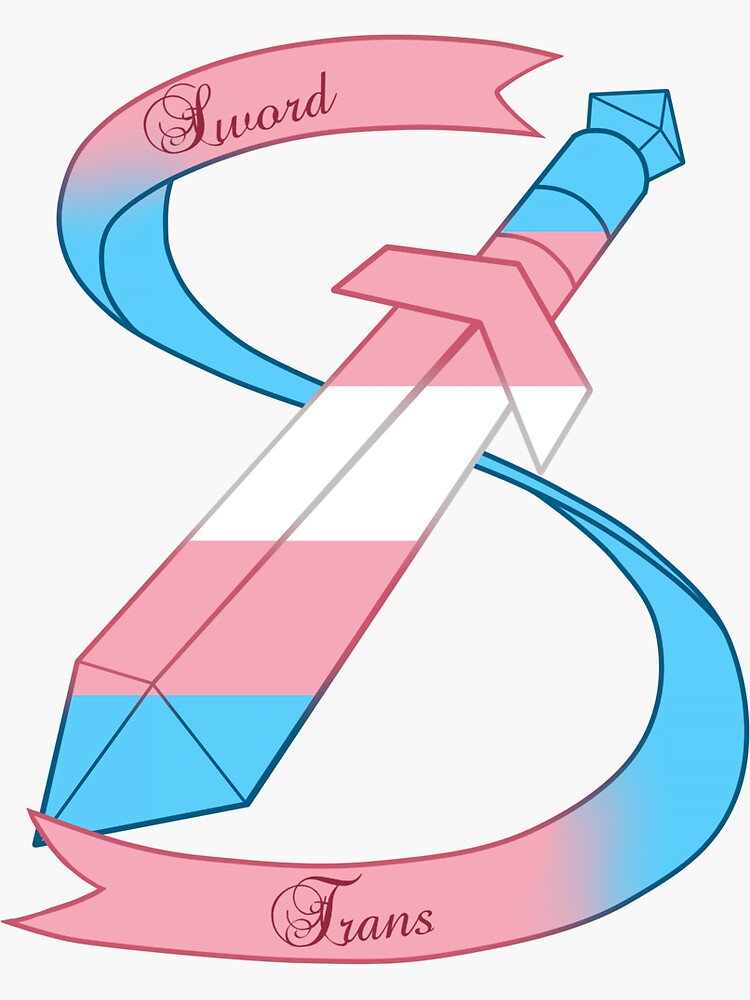 "Sword Trans" Sticker for Sale by LRAnderson211 | Redbubble