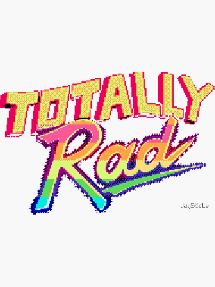 Clipart Totally Rad